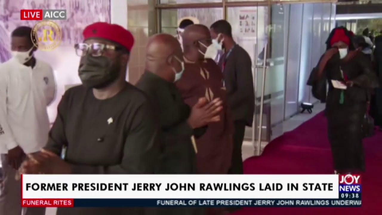 Live: Former President Jerry John Rawlings Laid in State - News Desk on ...