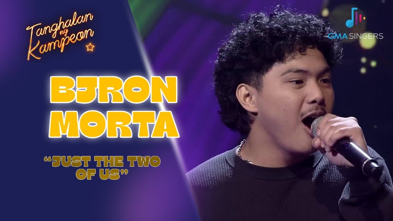 Bjron Morta's voice is smooth and silky with 'Just the Two of Us ...
