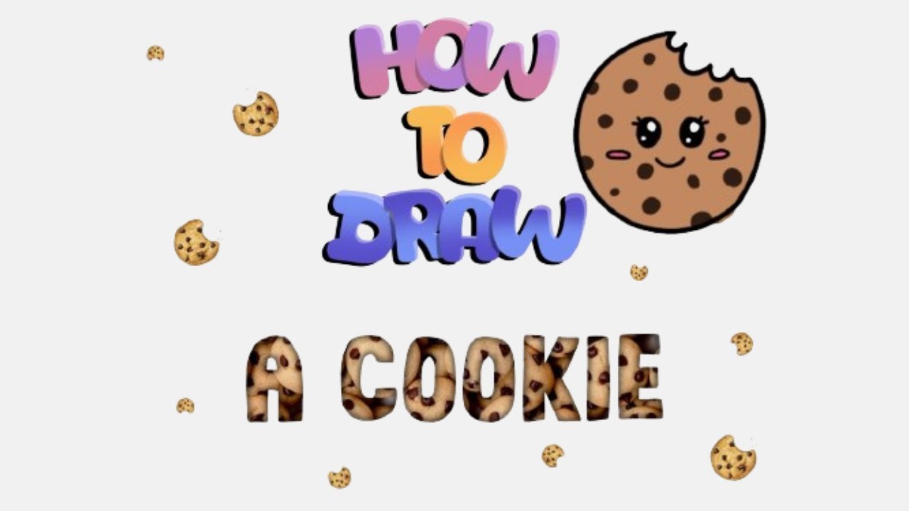 How to Draw a Cookie - Procreate Tutorials - YouTube