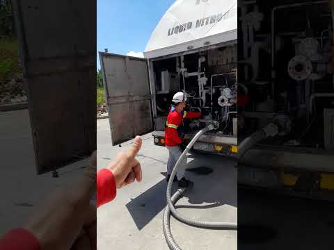 steps and procedure how to operate the lorry tank to the VIE tank ...