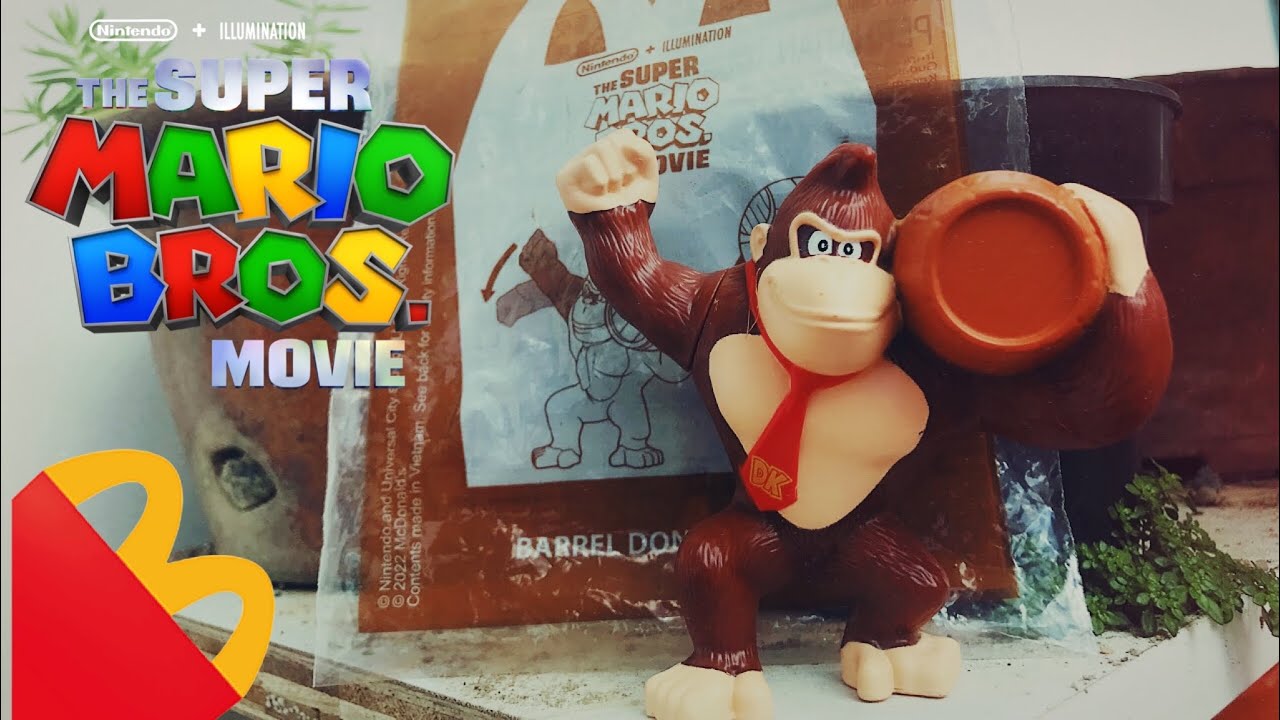 The Super Mario Bros. Movie Toys - Nintendo Collections McDonald's ...