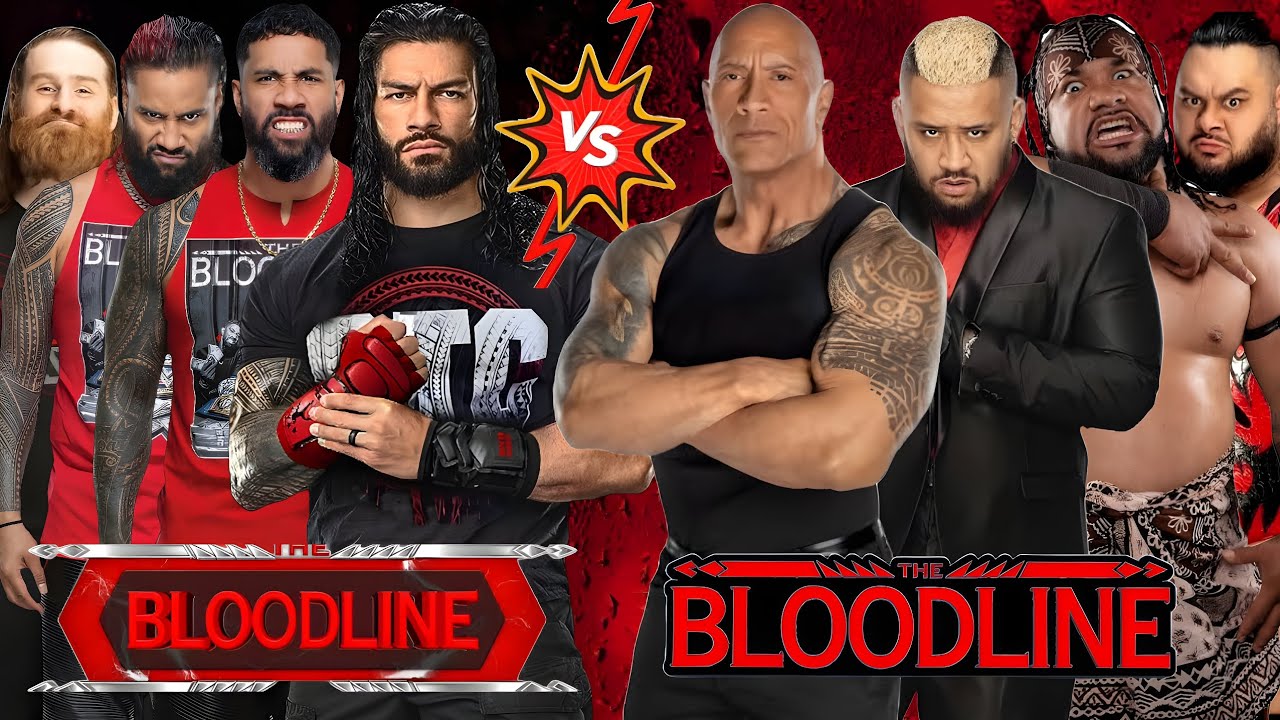 Team OG Bloodline Ft. Vs Team The New Bloodline | WWE 2K24 - YouTube