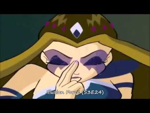 Winx Club : Darcy DISENCHANTIX SPELL - YouTube