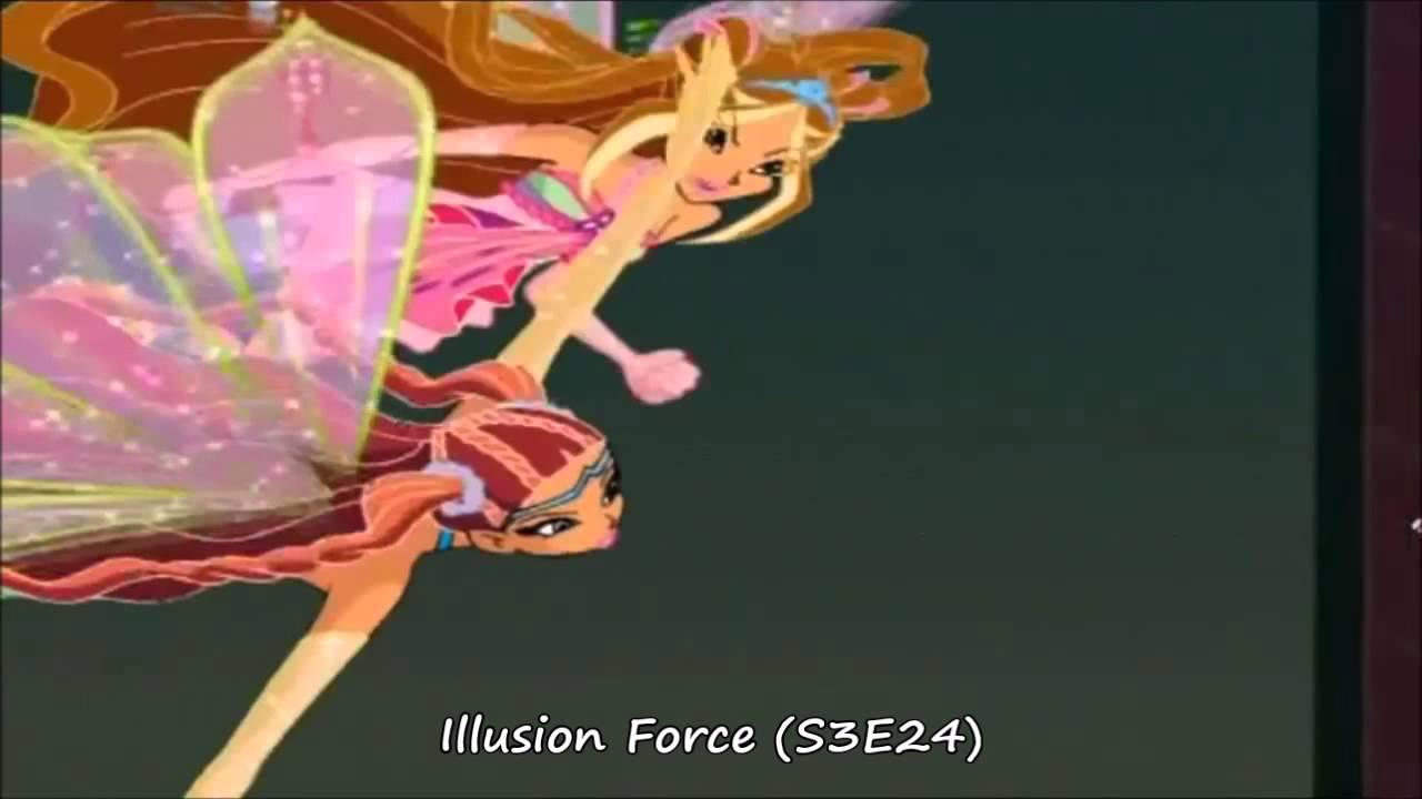 Winx Club : Darcy DISENCHANTIX SPELL - YouTube