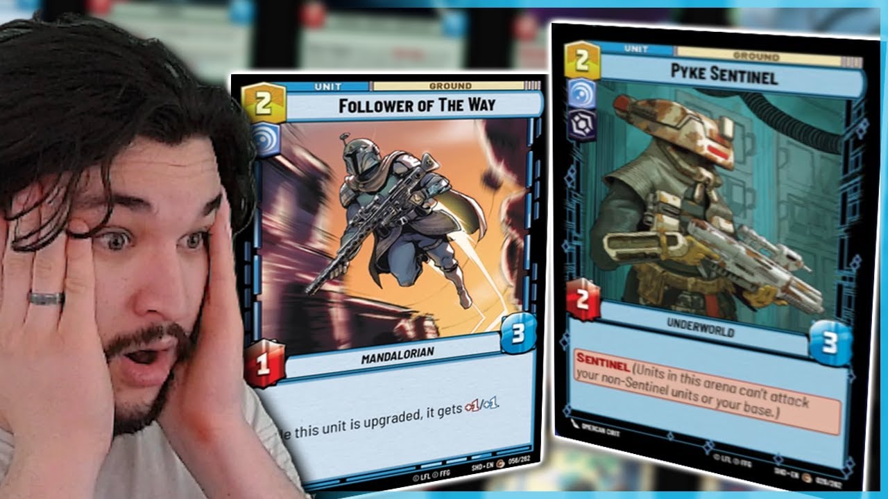 Our FIRST Turn 1 SENTINEL! 2 New Spoiler Cards! | Star Wars Unlimited ...