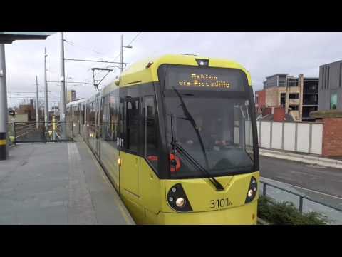 Manchester Metrolink Tram Ride - Deansgate-Castlefield to Piccadilly ...