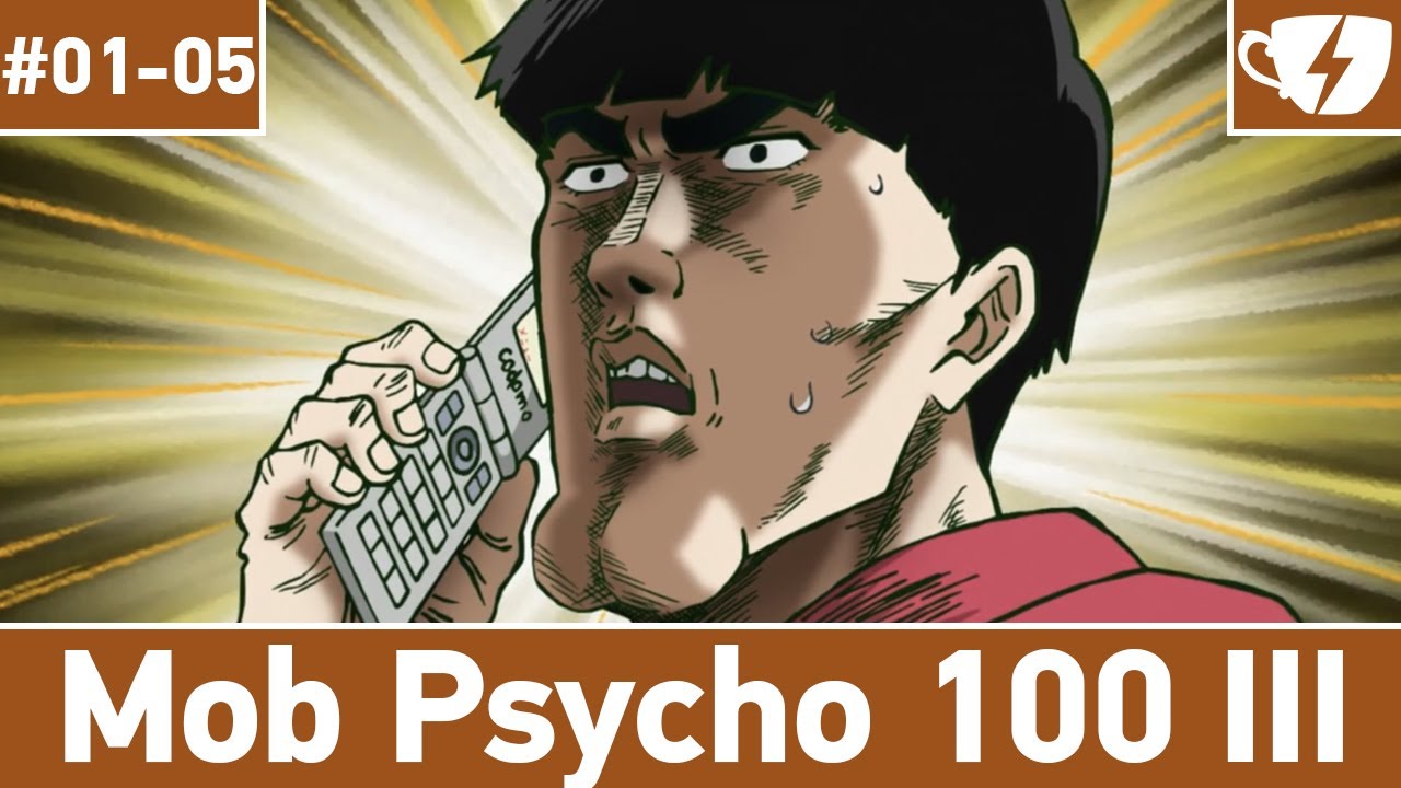 Mob Psycho 100 III #01-05: A seita do brócolis giga chad - YouTube