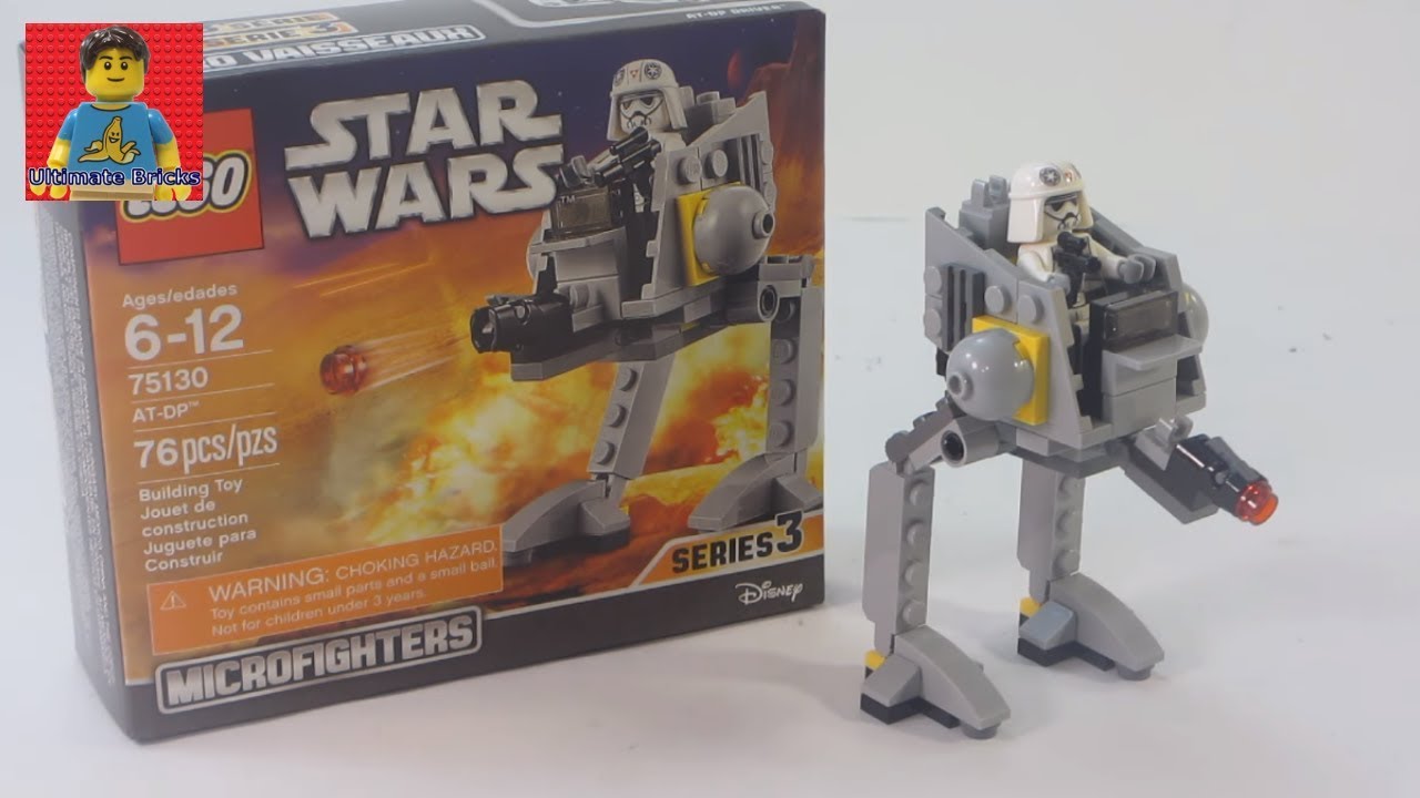 LEGO Star Wars AT-DP Microfighters Review set 75130 - YouTube