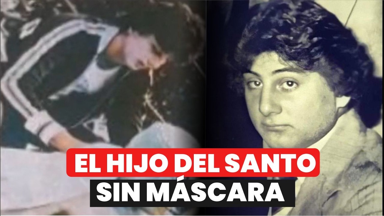 El hijo del santo el día que Mostro su rostro sin mascara al lado de su ...