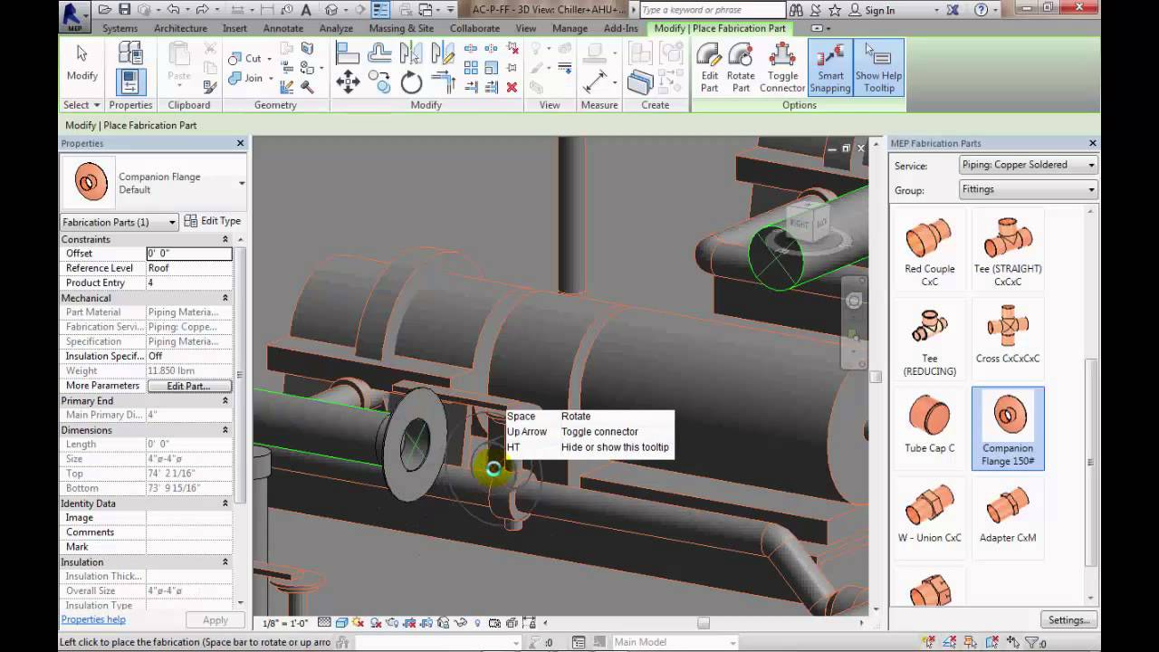 Fabrication Parts in Revit (Arabic) - YouTube
