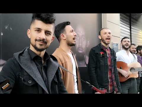 Taksim istiklal caddesi sokak sanatçıları. Muhteşem performans.Koma Neval
