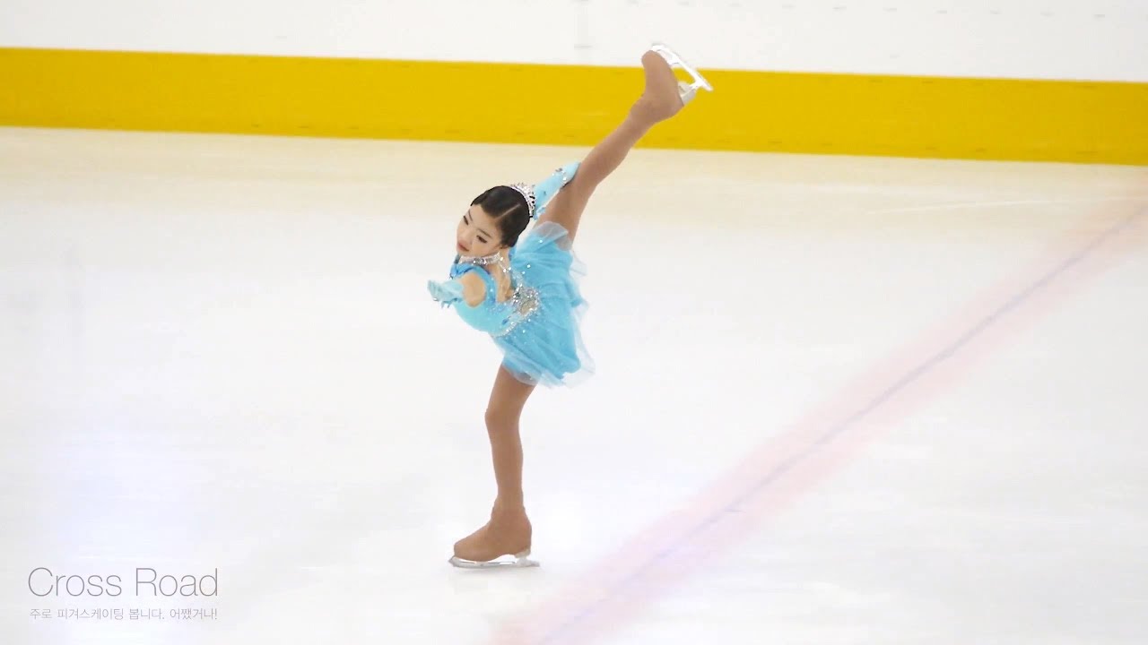 권민솔 Minsol KWON (Min-Sol) | 여자 초등부 4급 FS 1 | 2019-12-07 과천시장배 피겨대회 ...