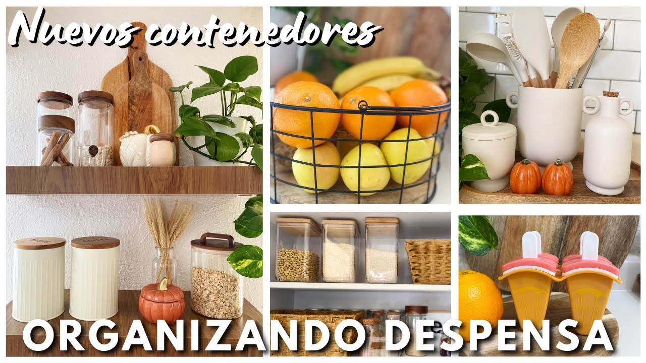 ORGANIZANDO LA DESPENSA 🍊🫙🧺 Limpieza profunda al refrigerador | Ordeno ...