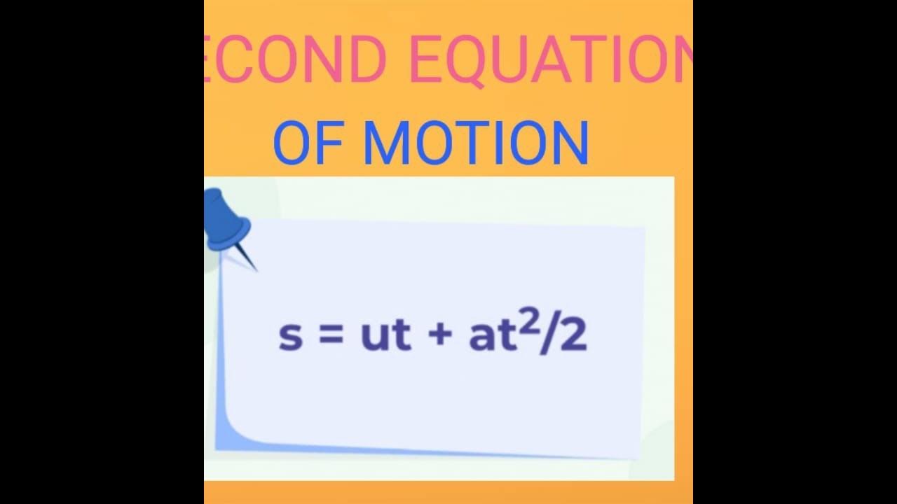 Derive S Ut 1 2 At2 Youtube