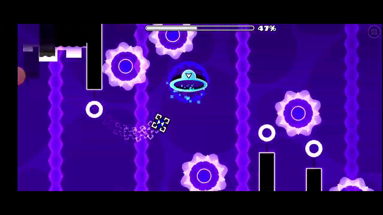 electrodynamix 100℅ geometry dash - YouTube