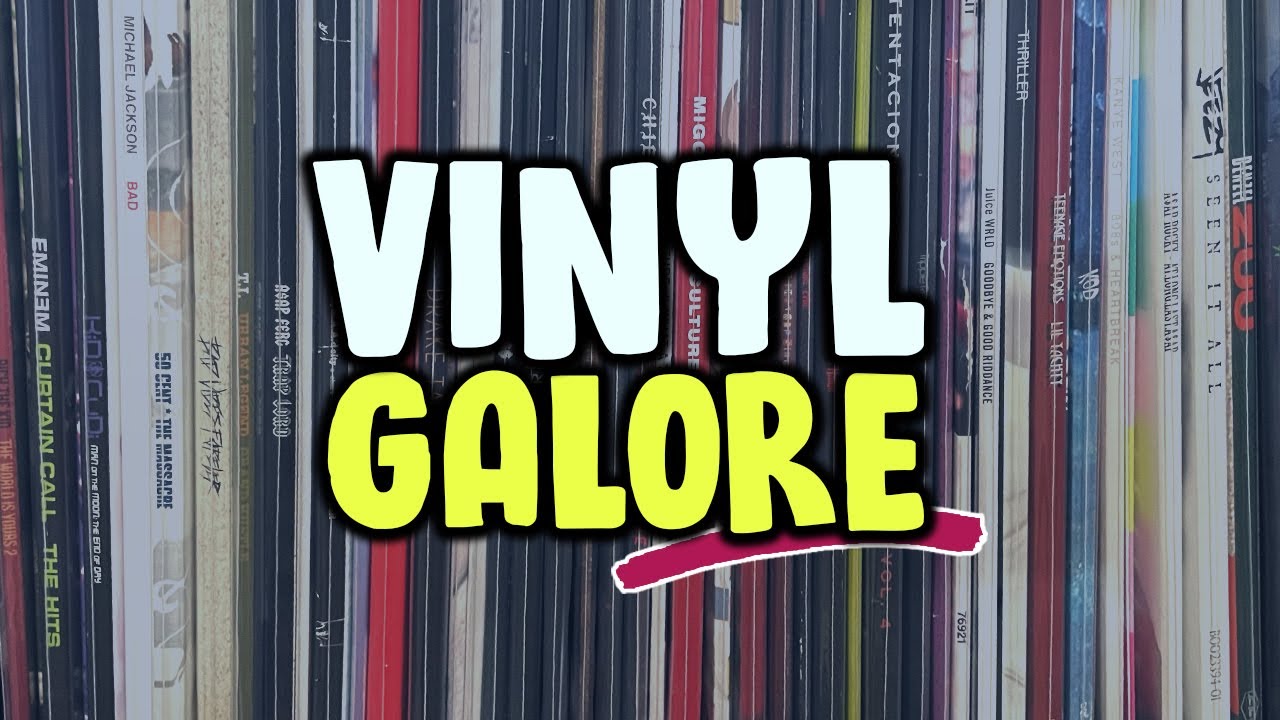 My Entire Hip Hop Vinyl Collection (Jan. 2021) - YouTube