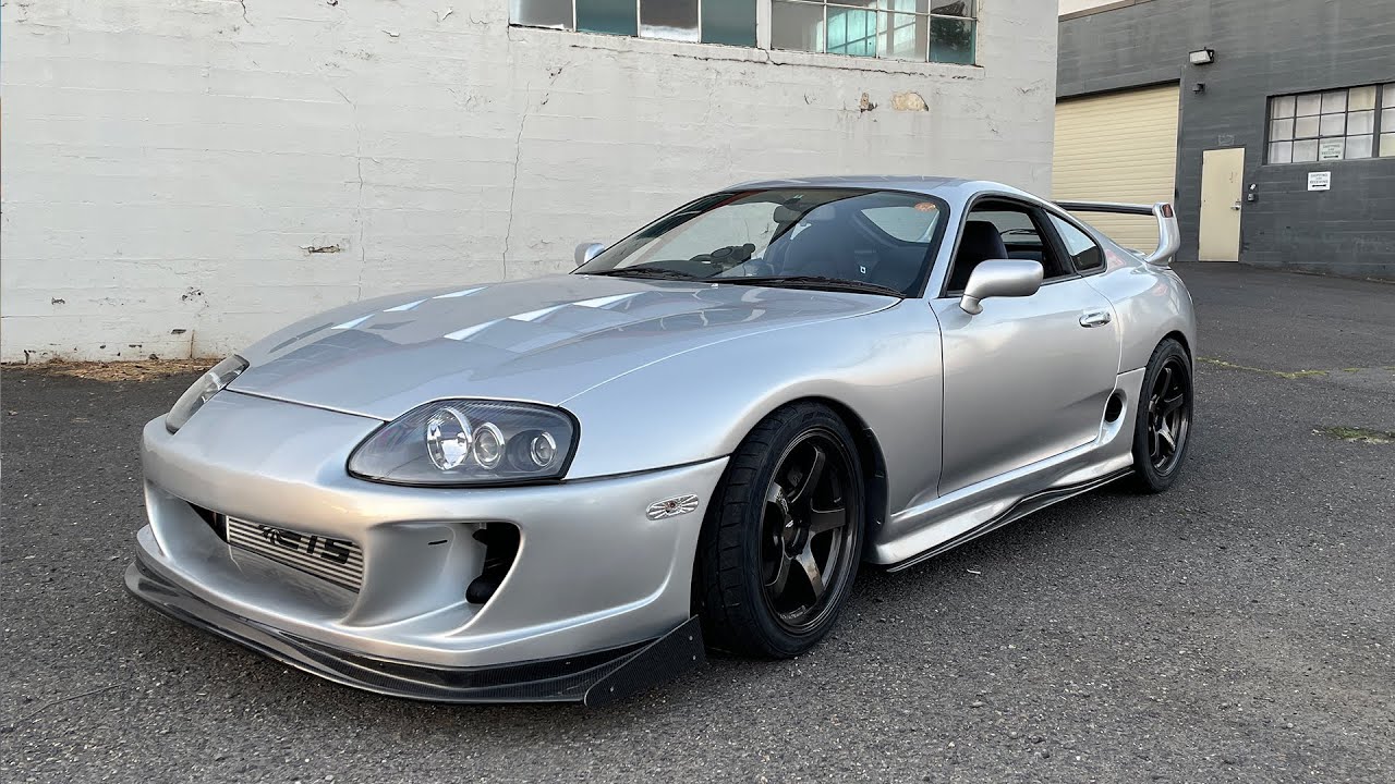Rebuilding My Crashed Mk4 Toyota Supra in 10 minutes! - YouTube