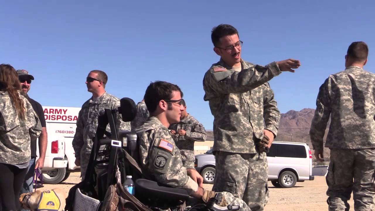 Adam Wolf, 15-year-old, Honorary Command Sergeant Major, Fort Irwin ...
