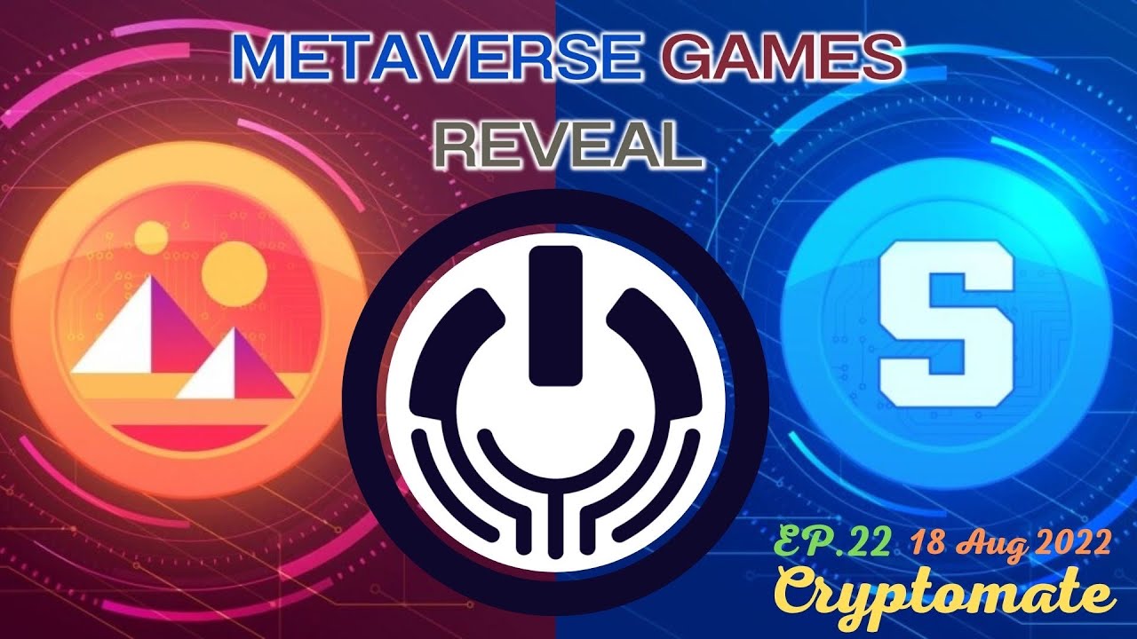 Metaverse Games Reveal : SAND , MANA , Cryptopia $CRT #sand #mana #cryptopia - YouTube