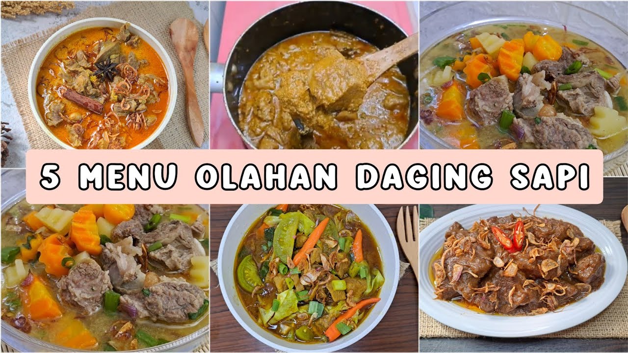 BINGUNG PUNYA DAGING MAU DIMASAK APA? YUK COBA 5 RESEP OLAHAN DAGING ...