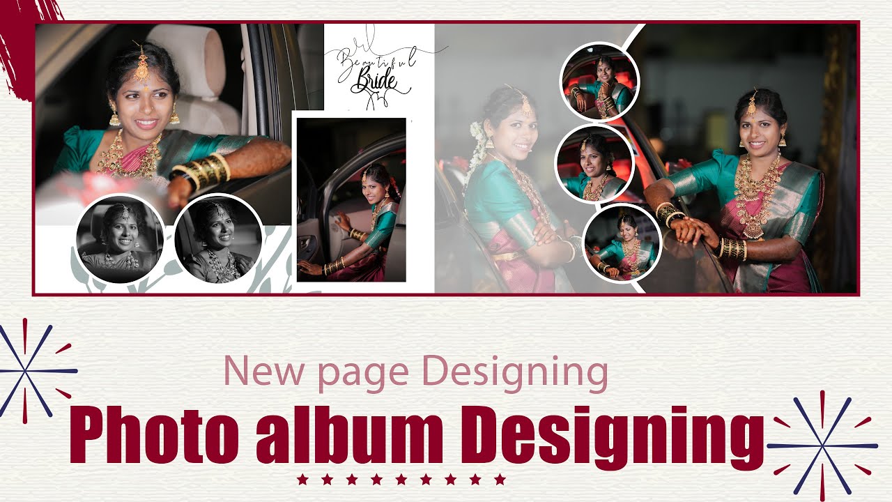 PHOTO ALBUM EDITING TUTORIEL | WEDDING ALBUM | - YouTube