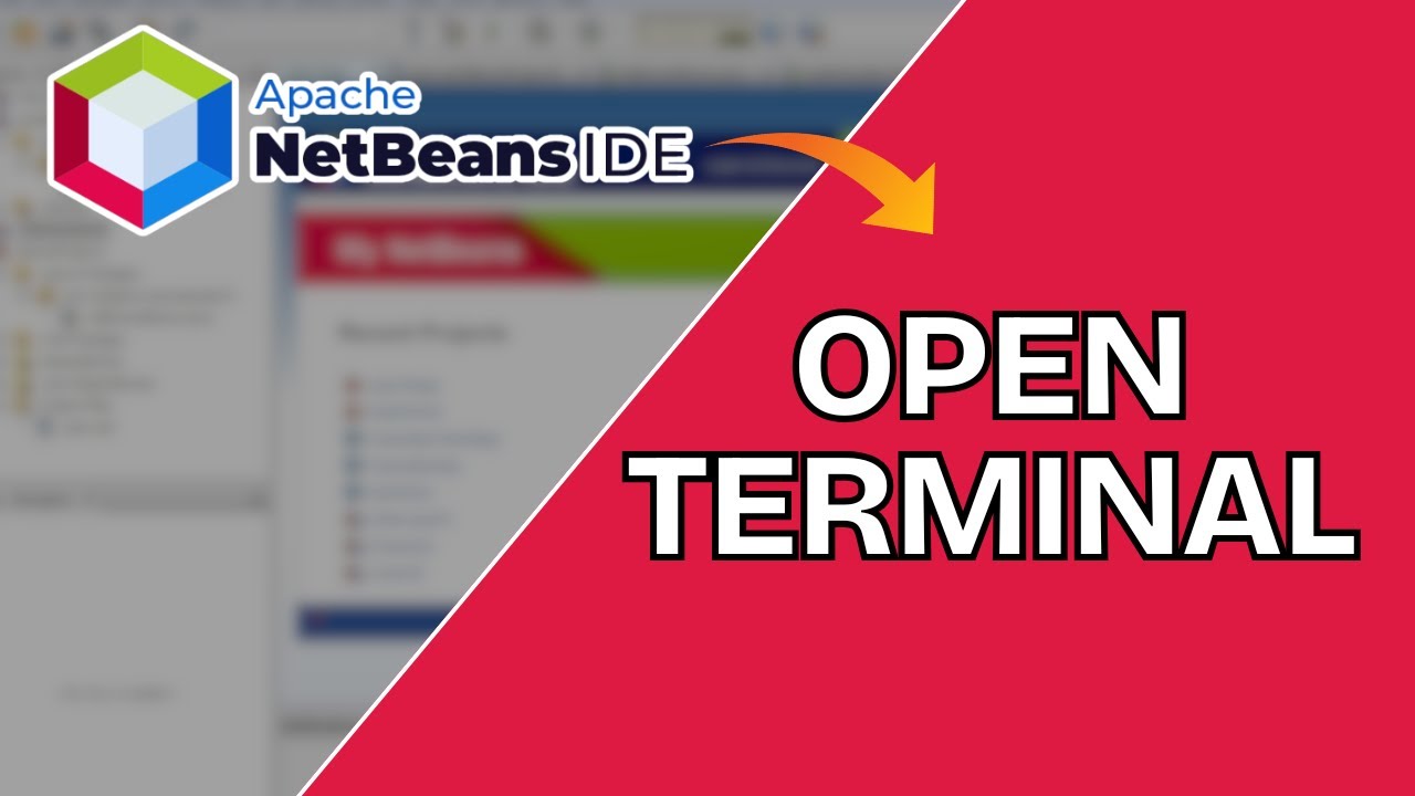 How to Open Terminal Tab in NetBeans 2025? - YouTube