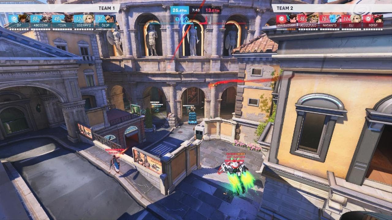 Overwatch 2 invisible wall in colosseo - YouTube