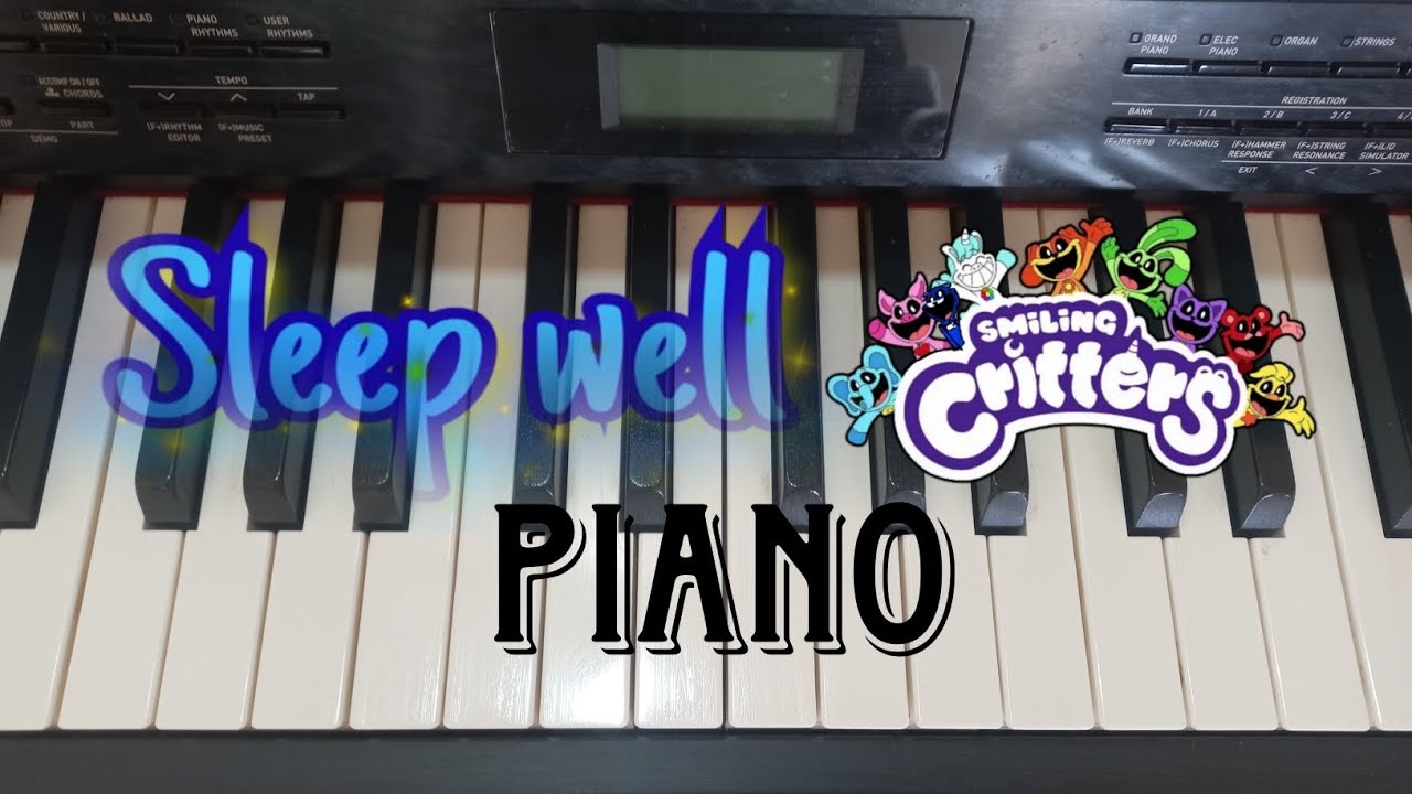 SLEEP WELL PIANO COVER | Tatinha Satr - YouTube