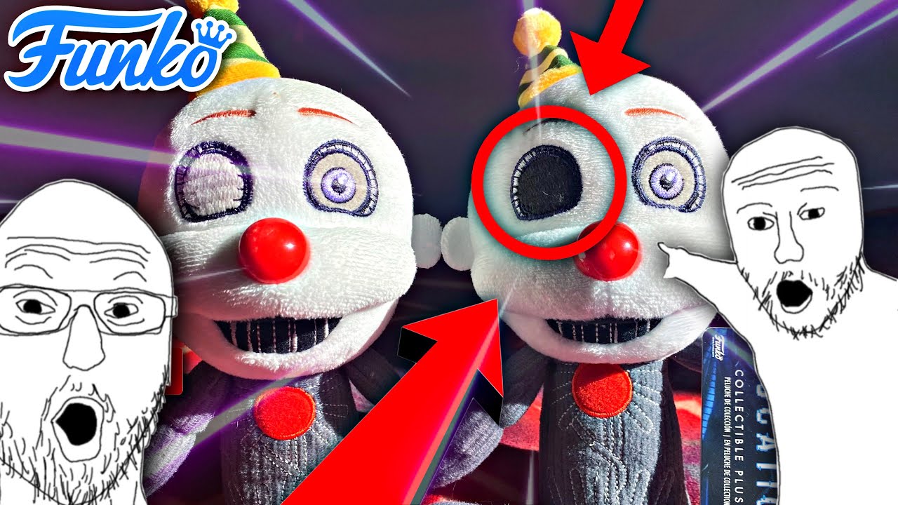 FUNKO ENNARD & BLACK-EYED ENNARD PLUSH COMPARISON!!!!!😱😱 - YouTube