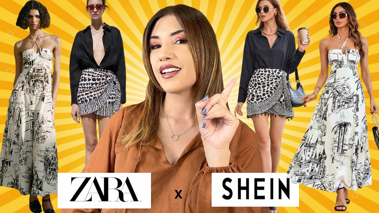 SHEIN x ZARA| Roupas da ZARA na SHEIN pela METADE do PREÇO! EPISÓDIO 61 ...