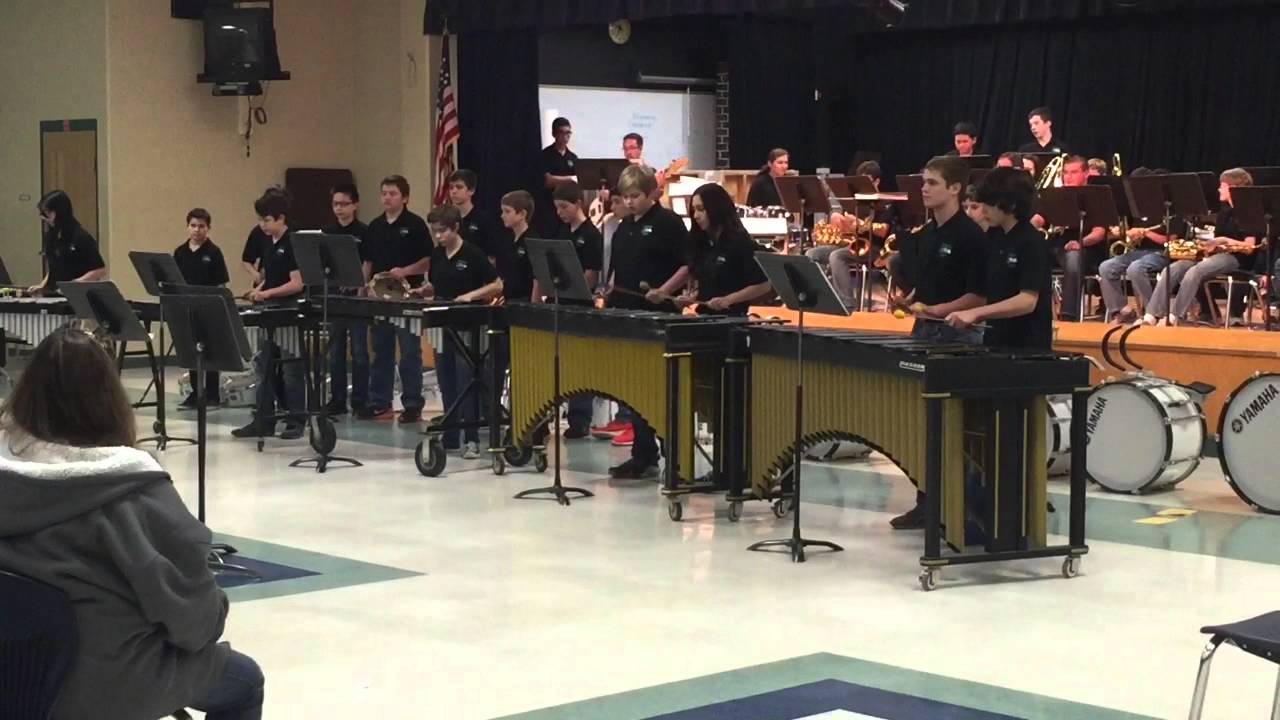 Stinson Middle School Jazz & Percussion Concert Dec 2015 - YouTube