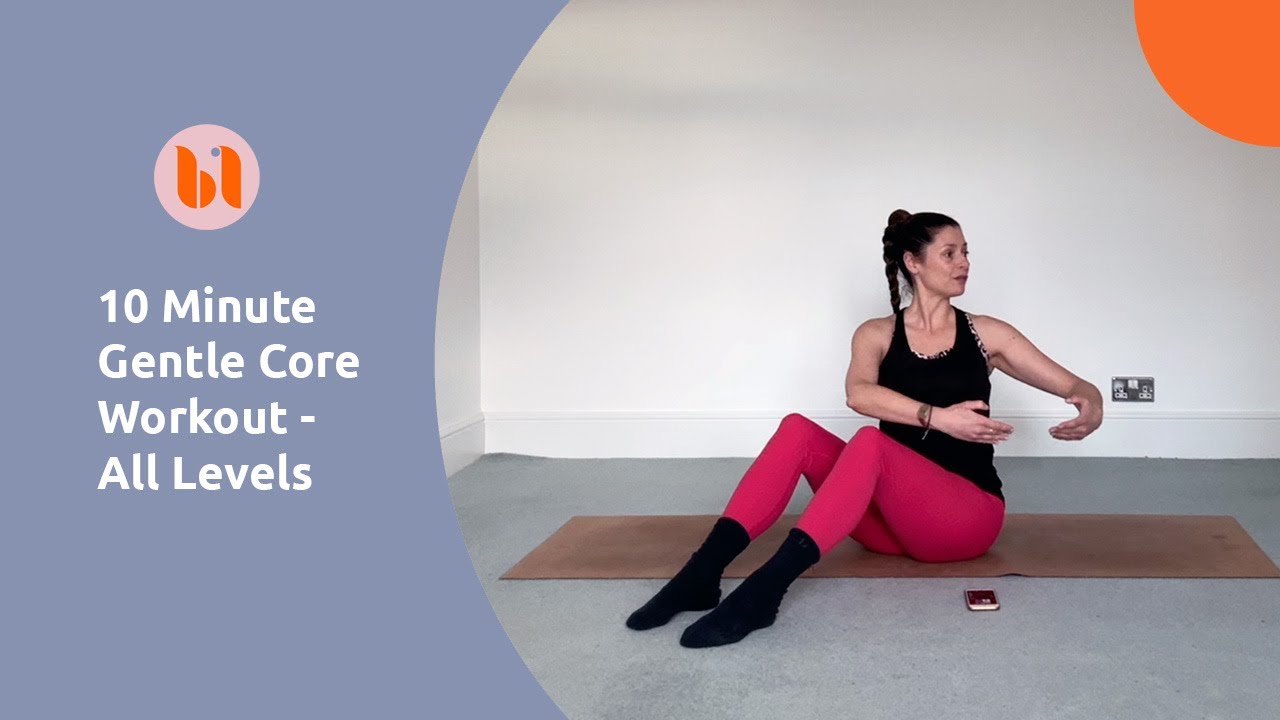10-Minute Gentle Core Workout | Strengthen & Tone for All Levels - YouTube