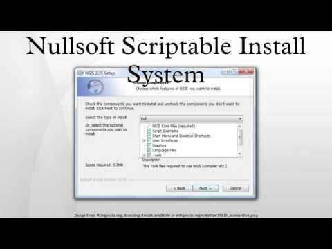 Nullsoft Scriptable Install System - YouTube