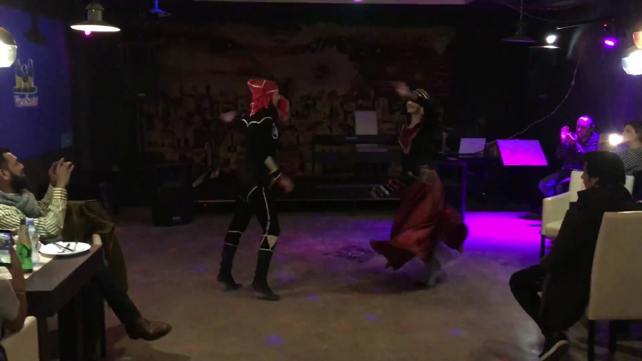 Acharuli / Georgian dance / Aleksandre (Group Lakshmi) & Qeta (Group ...