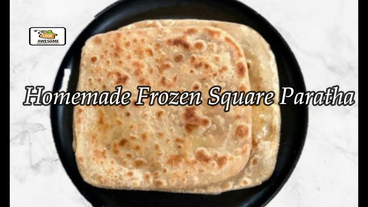 Homemade Frozen Square Paratha | Square Lacha Paratha (frozen) | پراٹھا ...