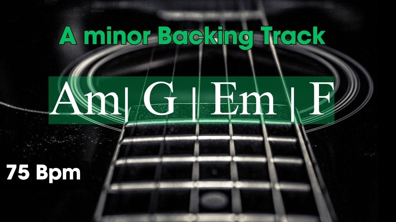 Am Backing Track | Ballade | 75 Bpm - YouTube