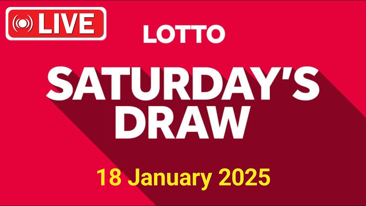 The National Lottery Lotto Draw Live results from Saturday 18 Jan 2025 ...