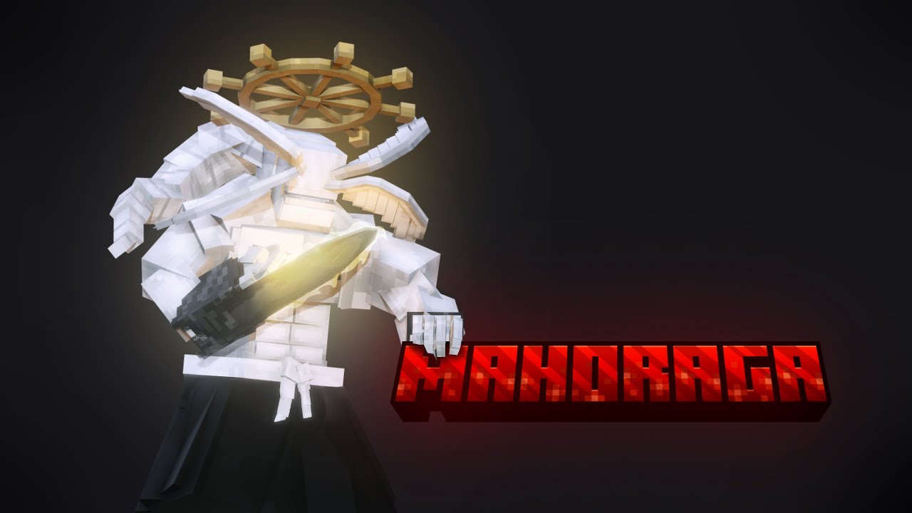 Minecraft Mahoraga Boss Fight (FINISHED) | Jujutsu Awakening Addon 1.20 ...