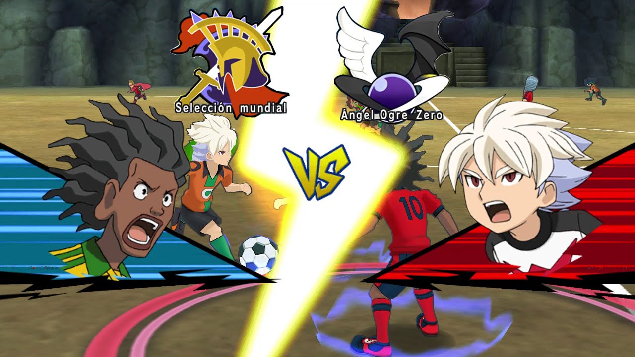 Inazuma Eleven Go Strikers 2013 Angel Ogre Zero Vs World Selection Wii ...