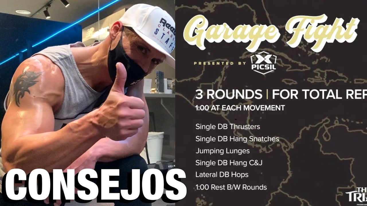 SPANISH TRIALS Crossfit Wod 1 CONSEJOS, HAZLO ASÍ 👍🏻 Garage Fight - YouTube