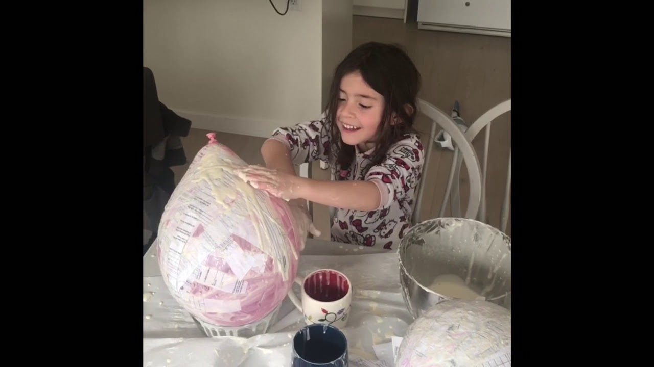 Paper Mache Baskets - YouTube