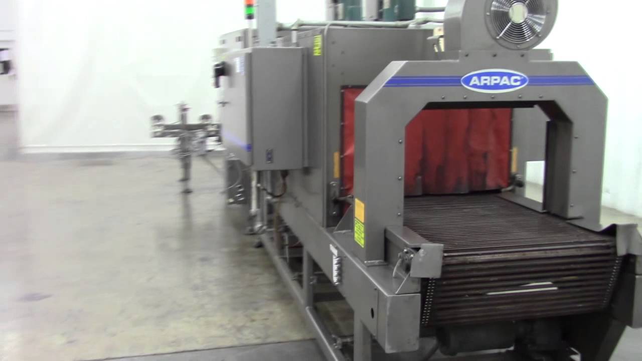 Walk around: ARPAC BPTW-5201 Tray Shrink Wrapping System C1144 - YouTube