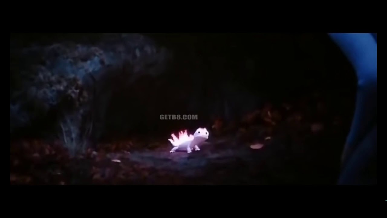 elsa calms fire spirit (Bruni) Frozen 2 Clip - YouTube