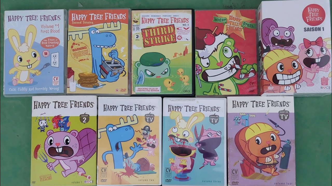 ¿CUÁL ES EL MEJOR DVD DE HAPPY TREE FRIENDS? EL PLEXPERO - YouTube