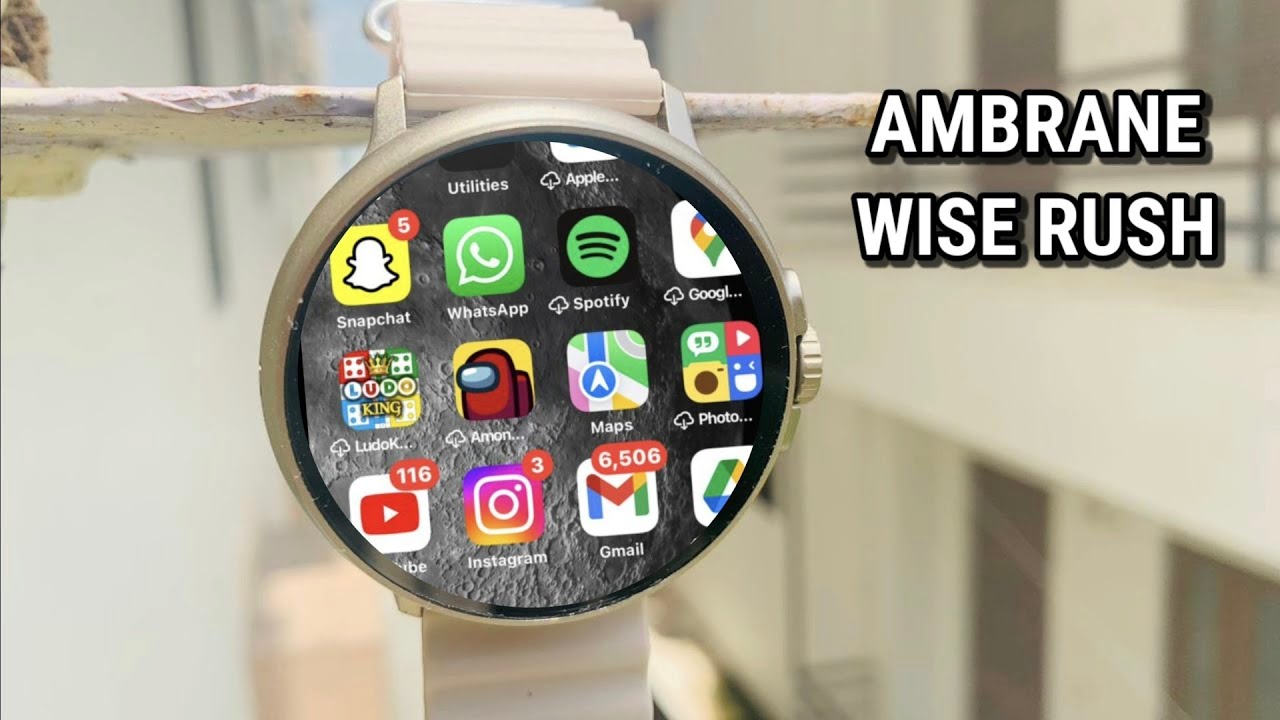 Ambrane Wise Rush Smartwatch Unboxing & Review..🔥 | Best Budget Smart ...