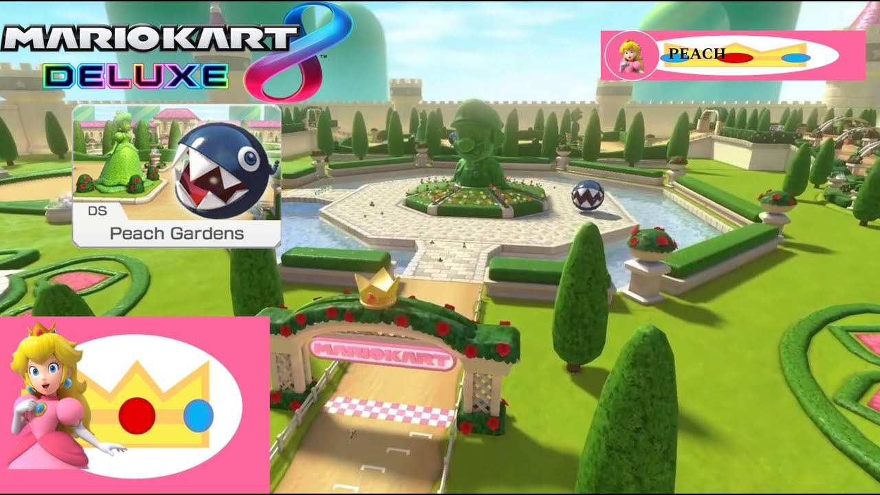 Mario Kart 8 Peach Gardens