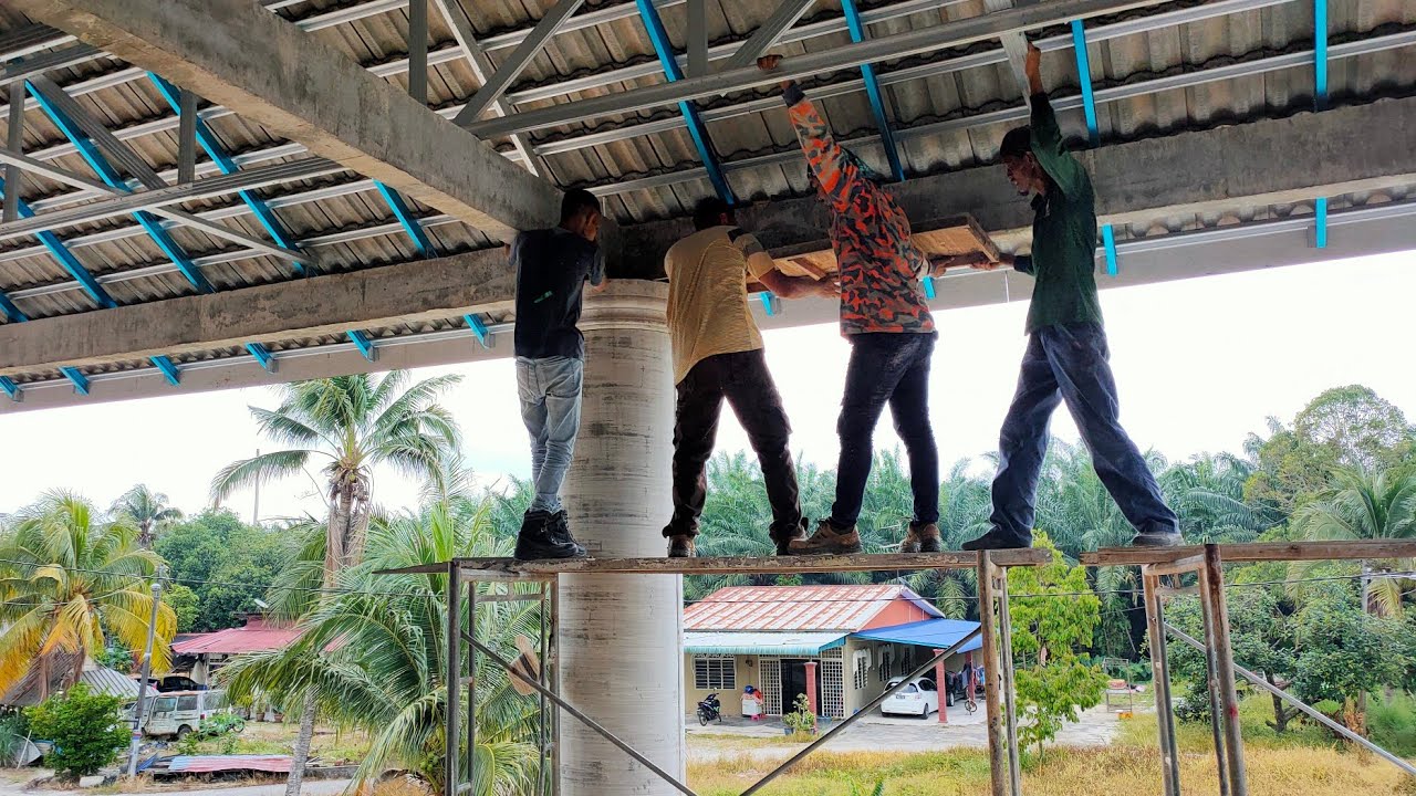 31/03/2022 Last Pasang Perabong | Buka Acuan Konkrit at Kampung Bagan ...