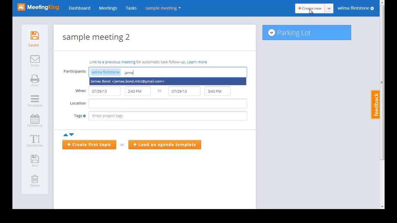 Take meeting notes fast and easy with meetingking - YouTube