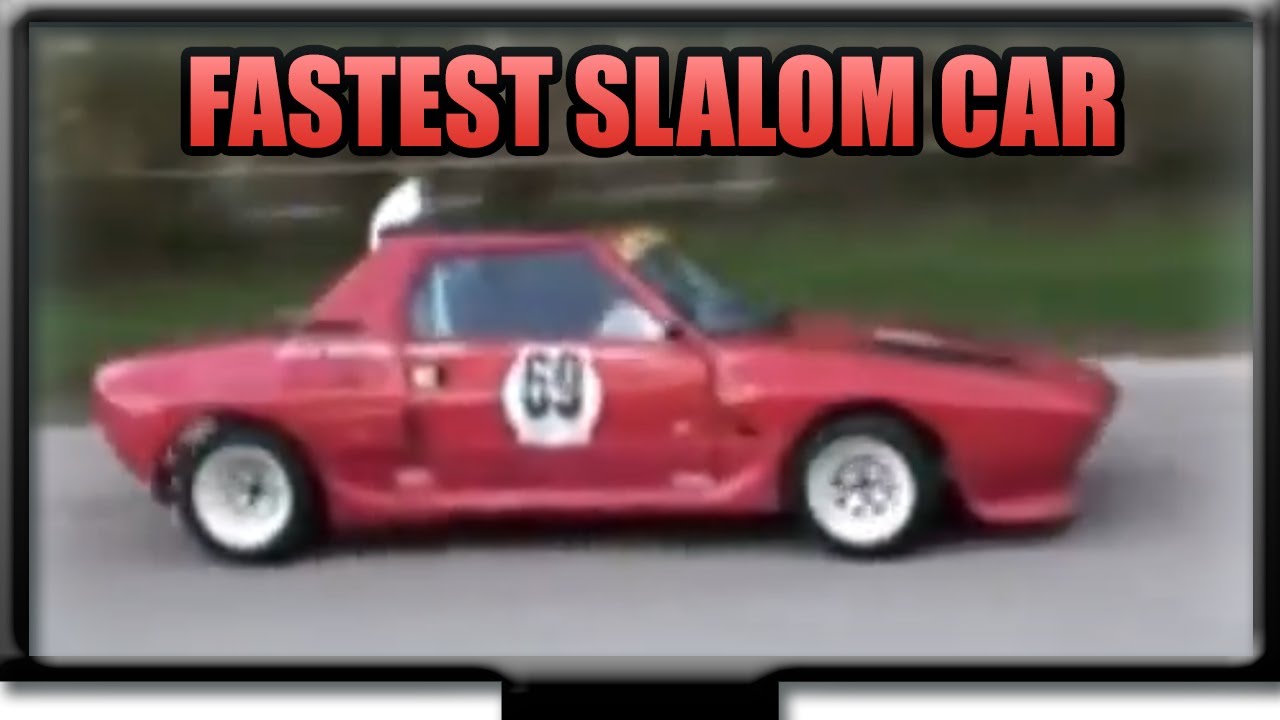 Fastest Slalom Car of the World - YouTube