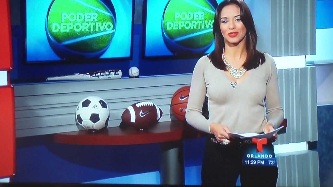 TELEMUNDO Orlando NASCAR coverage by Ana Jurka - YouTube